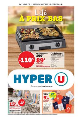 Promoconso - Prospectus - Hyper U - L'été à prix bas