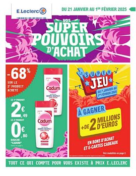 Promoconso - Prospectus - Leclerc - Vos super pouvoirs d'achat 3